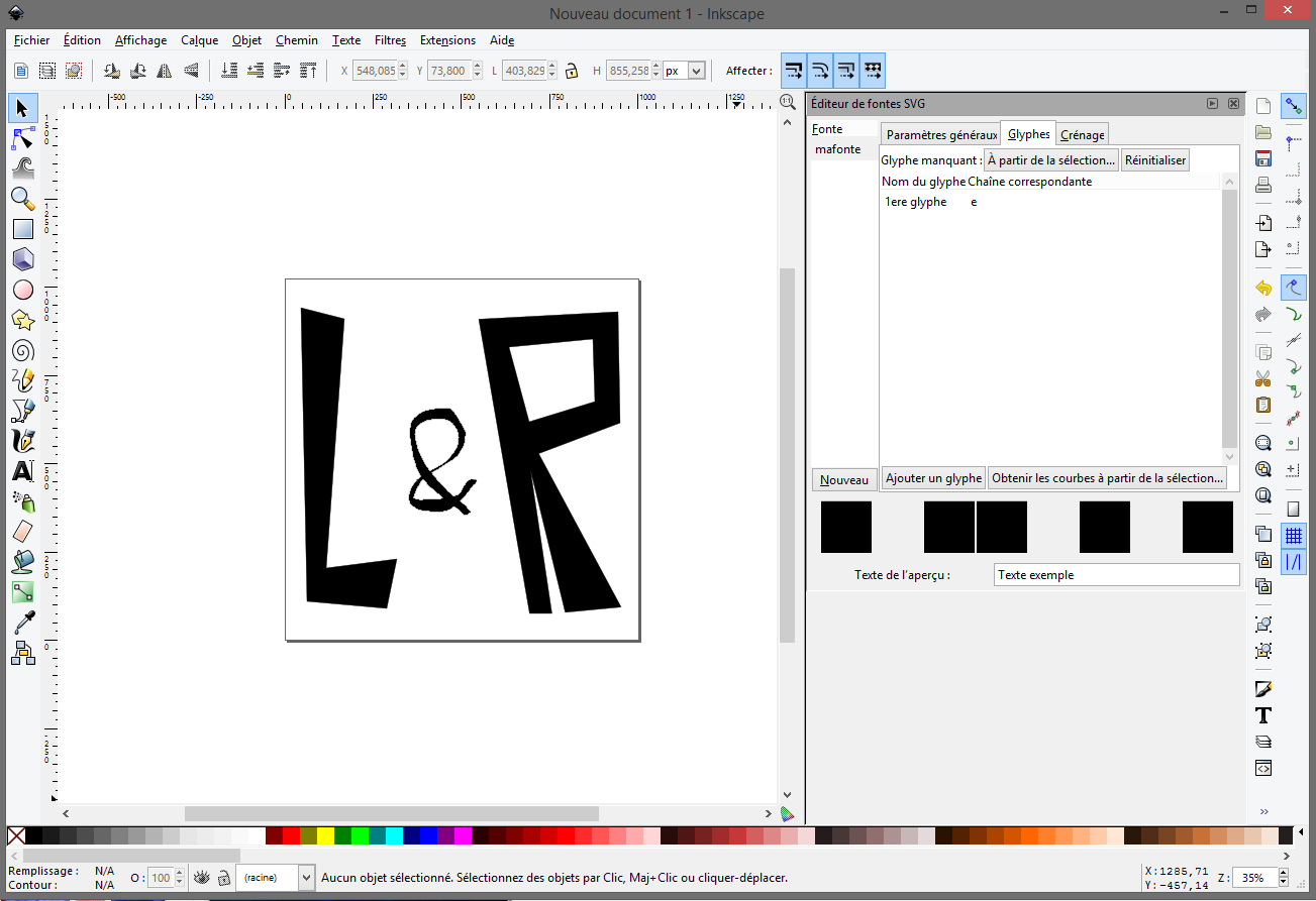 Faire sa propre Web Font